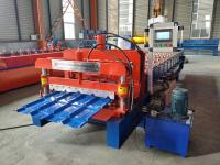 China 840 model colored steel sheet  glazed tile roll forming machine for sale