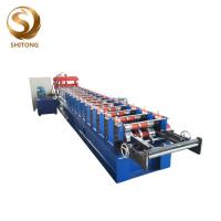 China Glazed Aluminum Metal Roof Ridge Cap Tile Roll Forming Machine | 0.3-1.0mm Thickness | 8-12 m/min Speed for sale
