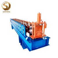 China Automatic 321 Ridge Cap Cold Roll Forming Machine 0.3-1.0mm Thickness 8-12 m/min Speed for sale