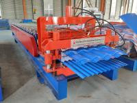 China double layer steel roof and wall panel roll forming machine for sale