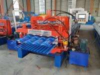 China double layer steel roof and wall panel roll forming machine for sale