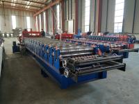China double layer wall panel roll forming machine for making steel sheet for sale