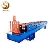 China 312 Roof Tile Ridge Cap Cold Roll Forming Machine 0.3-1.0mm Thickness 8-12 m/min Speed for sale