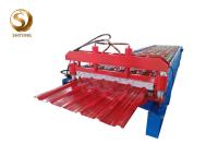 China Full automatic steel roofing and wall panel roll forming machine for high building for sale