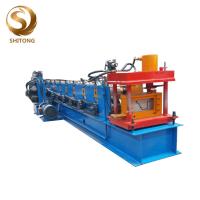 China Customized Aluminum Rain Water Steel Gutter Cold Roll Forming Machine 300mm Width 22KW Power 20-25 m/min Speed for sale