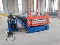 China 835-840 model double layer corrugated color steel roll forming machine for sale