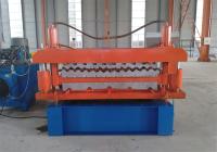 China 835-840 model double layer roofing colored corrugated sheet  cold roll forming making machine for sale