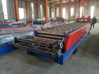 China 868-836 model corrugated and glazed double layer colored cold roll forming machine for sale