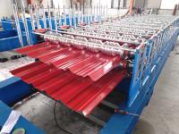 China 950-1000 model double layer colored roll forming machine for roofing and wall sheet for sale
