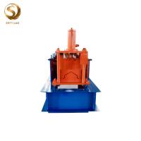 China Glazed Aluminum Steel Metal Roof Ridge Cap Roll Forming Machine - 11 Station, 15-20m/min Speed, 380V 3Phase for sale