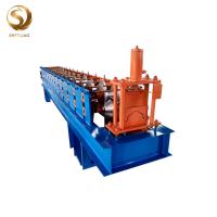 China Glazed Aluminum Steel Metal Roof Ridge Cap Roll Forming Machine - 11 Station, 15-20m/min Speed, 380V 3Phase for sale
