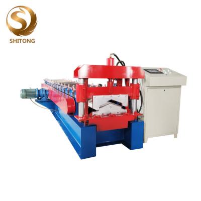 China Ridge Tile Roll Forming Machine 11 Stations 0.3-0.8mm Steel Roof Cap Production 15-20m/min for sale