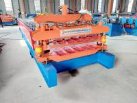 China hot sale double layer roofing sheet roll forming machine cost for sale