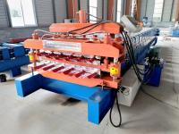 China hot sale double layer roofing sheet roll forming machine cost for sale