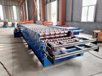 China iron sheet roof steel double layer roll former machine for sale
