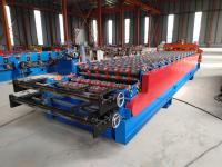 China metal roof tile and glazed tile double layer making machine for sale