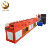 China competitive price roller end slat rolling  shutter door steel roll forming machine for sale