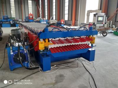 China full automatic roof wall double layer panel roll forming machine for sale