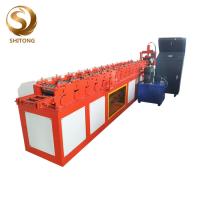 China Low price garage roll shutter door up door forming machine door slats manufacturing line for sale