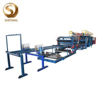 China High Speed EPS Wall and Roof Sandwich Panel Production Line 1200mm Width 32kW Power 4-8m/min Speed for sale