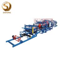 China High Speed EPS Wall and Roof Sandwich Panel Production Line 1200mm Width 32kW Power 4-8m/min Speed for sale