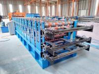 China three layer roll forming machine for aluminum material sheet making for sale