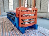 China three layer roll forming machine for roofing and wall sheet for sale