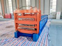 China three layer roll forming machine for roofing and wall sheet for sale