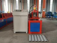 China 100-151 model roller shutter door colored steel sheet cold roll forming making machine for sale