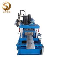 China automatic 80-300 c shape purlin steel roll forming machine for sale