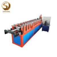 China portable saw mould cutter cut garage door rolling shutter strip making machine for sale