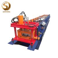 China Automatic Steel Door Frame Cold Roll Forming Machine - 20 Steps, 15-20 m/min Production, 7.5 KW Hydraulic Power for sale