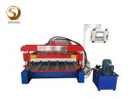 China Botou colorful steel roofing sheet roll forming making machine for sale