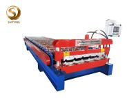 China Botou colorful steel roofing sheet roll forming making machine for sale