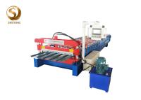 China Botou colorful steel roofing sheet roll forming making machine for sale