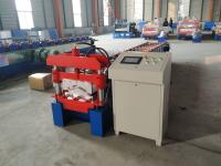 China ridge cap colored steel plate aluminium sheet roll forming machine for sale