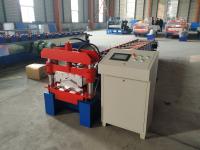 China ridge cap colored steel plate galvanized sheet roll forming machine for sale