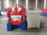 China ridge cap colored steel plate galvanized sheet roll forming machine for sale