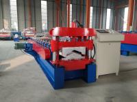 China ridge cap metal roofing sheets colored steel roll forming machine for sale