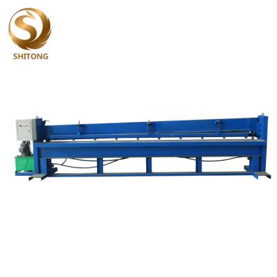 China Hydraulic Aluminum Profile Sheet Metal Shearing Rolling Machine 4kW 380V for 0.3-0.8mm Steel Plate Processing for sale