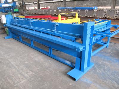China 4 Meter Hydraulic Drive Colored Steel Shearing Machine | 4KW Motor | 0.2-0.8mm Thickness Capacity for sale