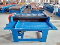 China aluminium steel sheet coil hydraulic slitting cold roll forming machine for sale
