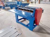 China aluminium steel sheet coil hydraulic slitting cold roll forming machine for sale