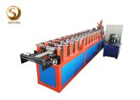 China Galvanized Iron Rolling Shutter Door Forming Production Line 5.0×0.8×1.3m with 4KW Power and 15-20m/min Speed for sale