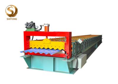 China Corrugated profile roofing plate roll forming machine from Chinese factory for sale