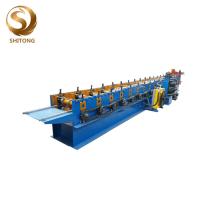 China Aluminum Color Steel Rain Gutter Cold Roll Forming Machine 0.7-1.2mm Thickness 22 Rows 11KW Hydraulic for sale