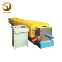 China Aluminium Water Downpipe Steel Roll Forming Machine 20 Stations 7.5kW 380V for 0.5-0.8mm Material for sale