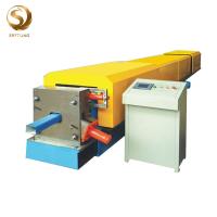 China Aluminium Water Downpipe Steel Roll Forming Machine 20 Stations 7.5kW 380V for 0.5-0.8mm Material for sale
