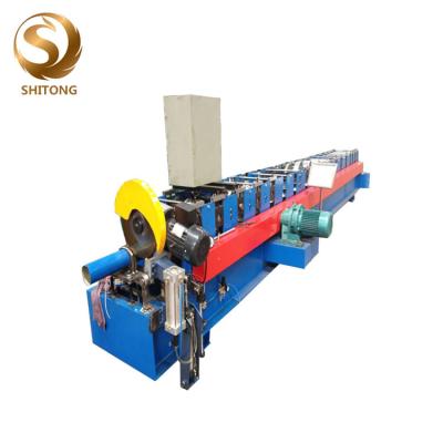 China Full Automatic Downpipe Profile Rolling Form Machine 20 Stations 7.5KW 380V for 0.5-0.8mm GI PPGI PPGL Materials for sale