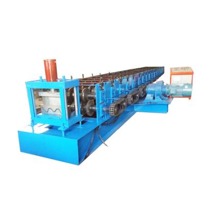China Highway Guardrail 2 Waves Roll Forming Machine | 22 kW Power | 8-10 m/min Production for sale